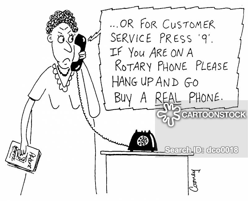 Rotary Phone Cartoons and Comics - funny pictures from CartoonStock