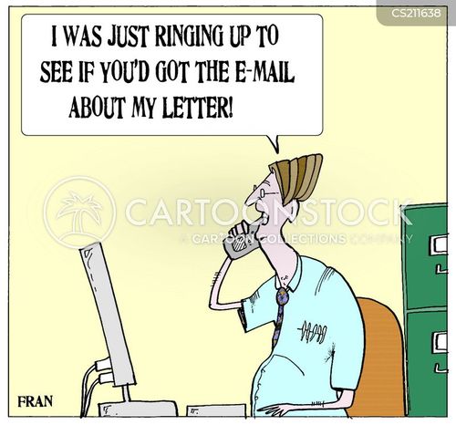 Electronic Mail Cartoons and Comics - funny pictures from CartoonStock