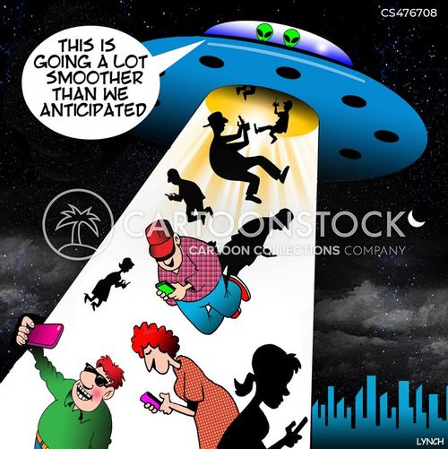 Abductees Cartoons and Comics - funny pictures from CartoonStock