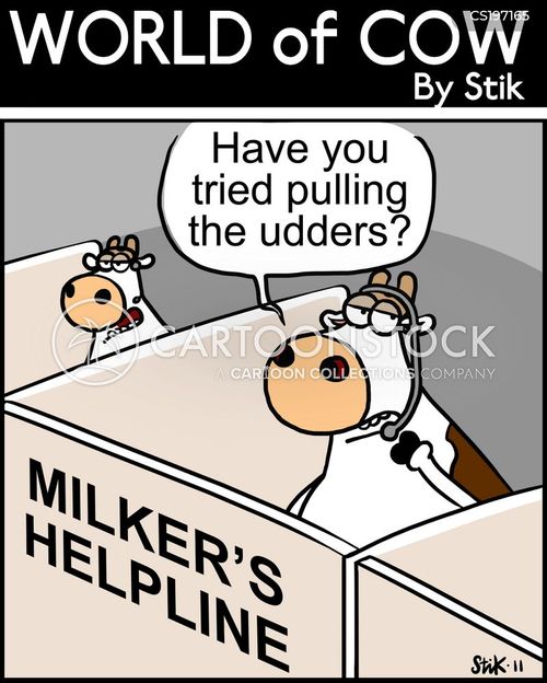 Udders Cartoons and Comics - funny pictures from CartoonStock