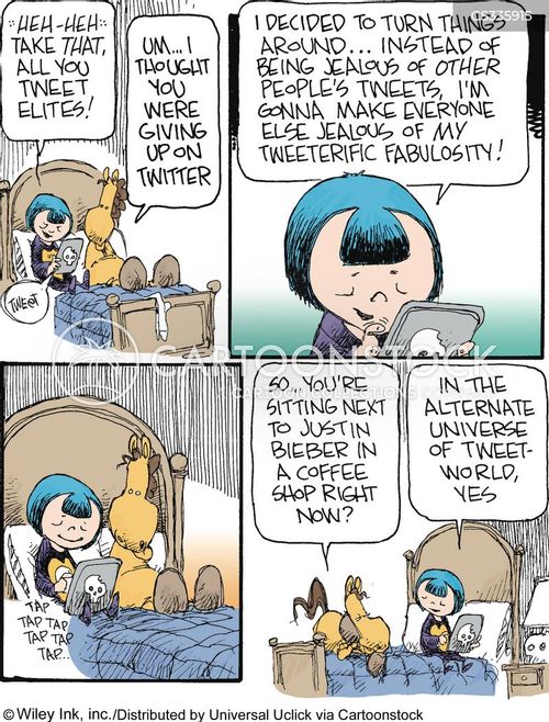 False Media Cartoons and Comics - funny pictures from CartoonStock
