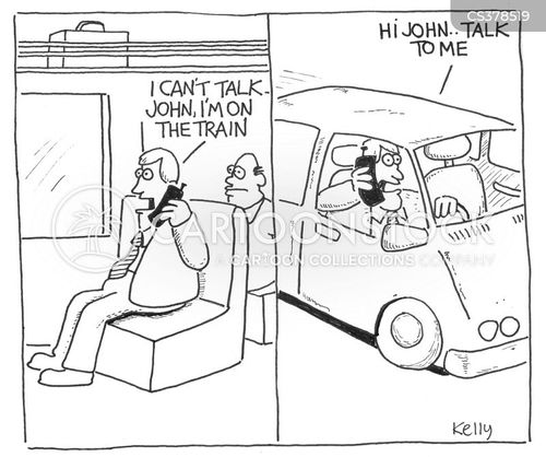 Talk And Drive Cartoons and Comics - funny pictures from CartoonStock