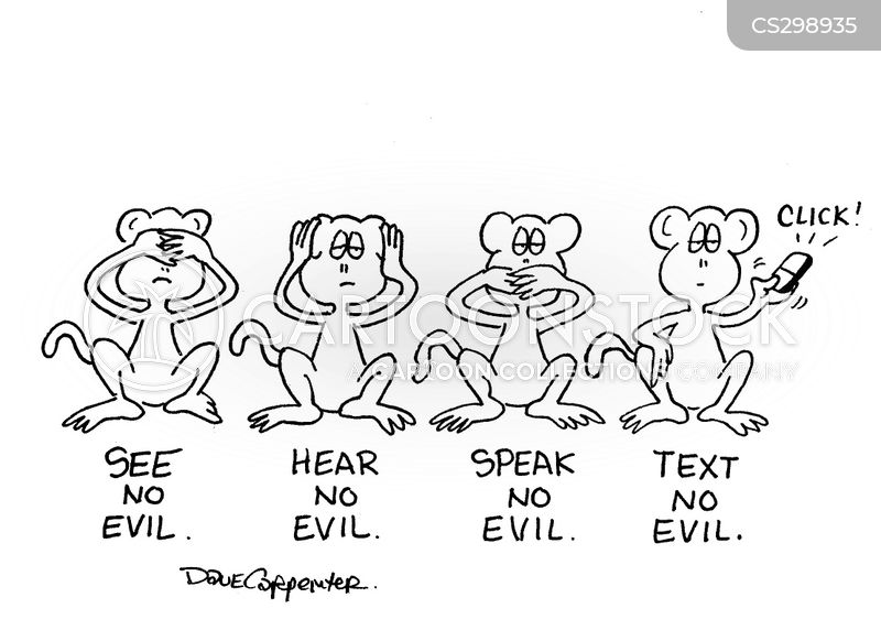 Do No Evil Cartoons and Comics - funny pictures from CartoonStock