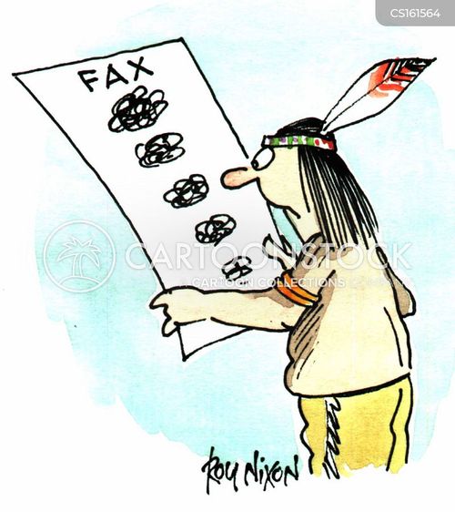 Fax Communication Cartoons and Comics - funny pictures from CartoonStock