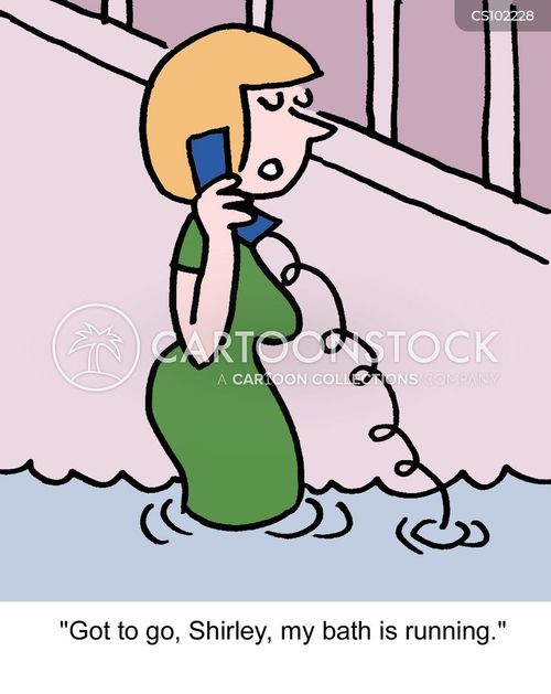 Shower Accident Cartoons and Comics - funny pictures from CartoonStock