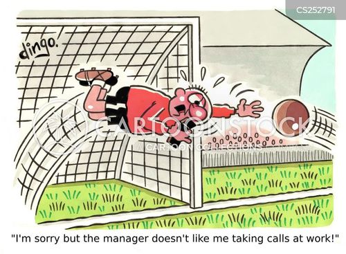 Goalkeeper Cartoons and Comics - funny pictures from CartoonStock