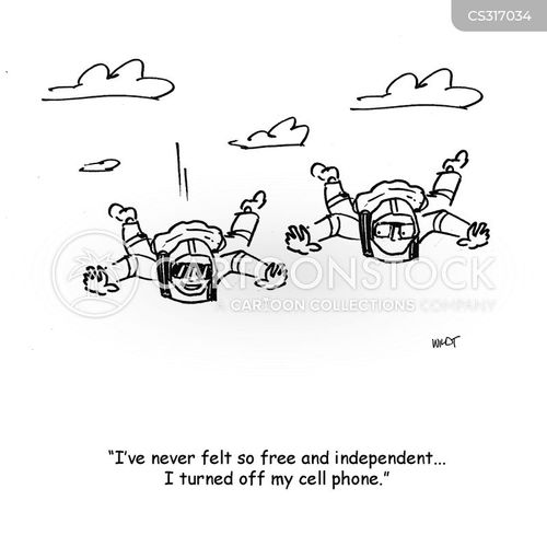 Parachute Jump Cartoons and Comics - funny pictures from CartoonStock