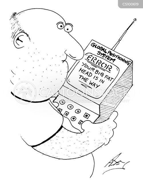 Mobile Navigation Cartoons and Comics - funny pictures from CartoonStock