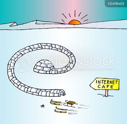 Internet Cafe Cartoons and Comics - funny pictures from CartoonStock