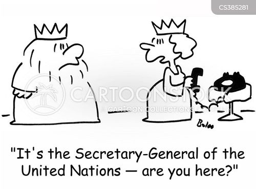 Secretary General Cartoons and Comics - funny pictures from CartoonStock