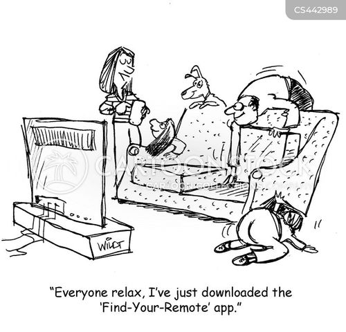 Television Controller Cartoons and Comics - funny pictures from ...