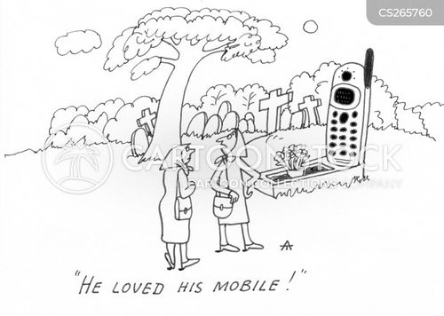 Communication Device Cartoons and Comics - funny pictures from CartoonStock