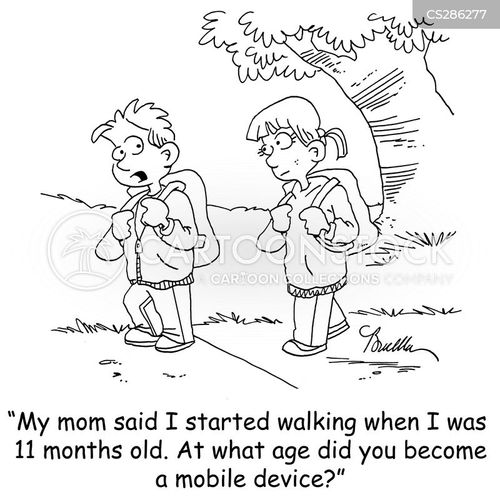 Learning To Walk Cartoons and Comics - funny pictures from CartoonStock