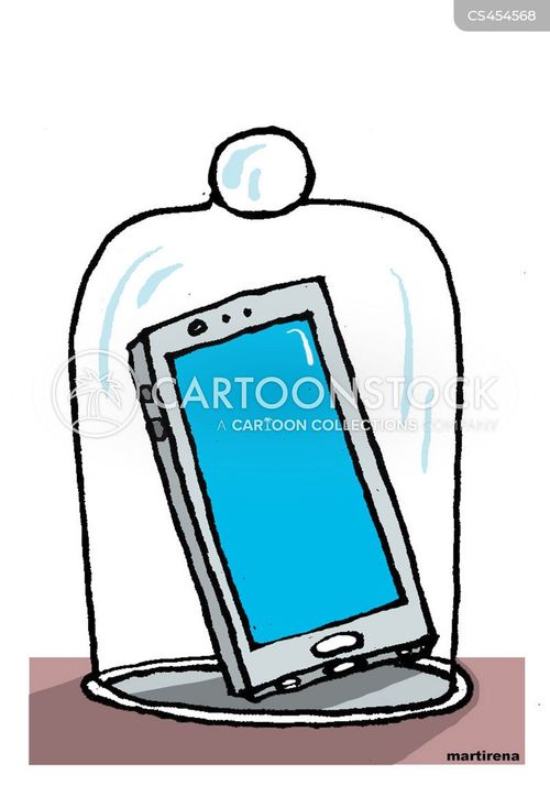 Phone Case Cartoons and Comics - funny pictures from CartoonStock