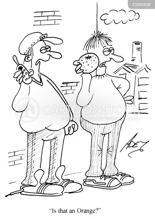 Orange Cartoons and Comics - funny pictures from CartoonStock