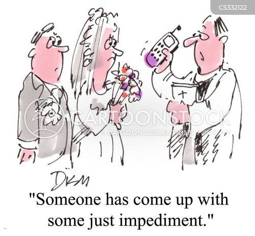 Impediment Cartoons and Comics - funny pictures from CartoonStock