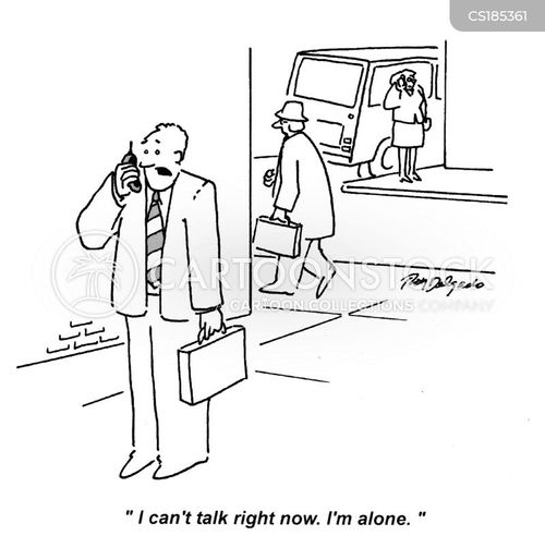 Can't Talk Cartoons and Comics - funny pictures from CartoonStock