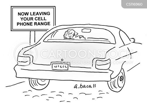 Phone Reception Cartoons and Comics - funny pictures from CartoonStock