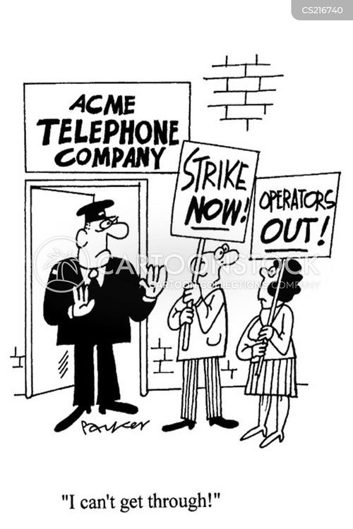 Telephone Operator Cartoons and Comics - funny pictures from CartoonStock