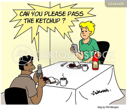 Dinner Conversation Cartoons and Comics - funny pictures from CartoonStock