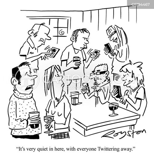 Antisocial Cartoons and Comics - funny pictures from CartoonStock