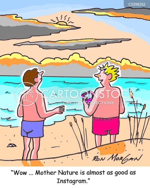 Sunset Cartoons and Comics - funny pictures from CartoonStock