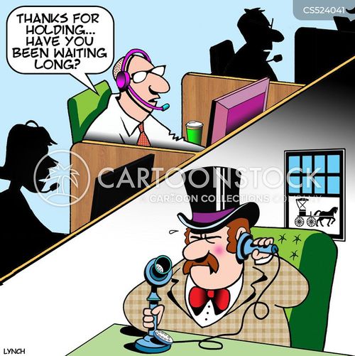Call Queue Cartoons and Comics - funny pictures from CartoonStock