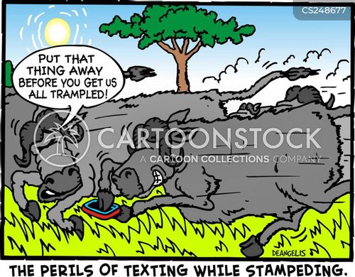Trample Cartoons and Comics - funny pictures from CartoonStock