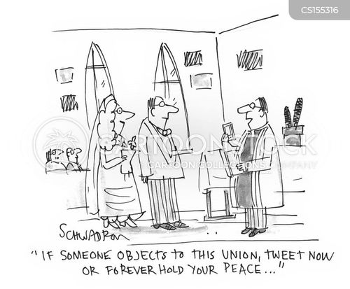 Wedding Objection Cartoons and Comics - funny pictures from CartoonStock