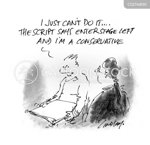 Enter Stage Left Cartoons and Comics - funny pictures from CartoonStock