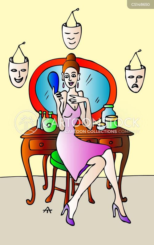 Admiring Yourself Cartoons and Comics - funny pictures from CartoonStock