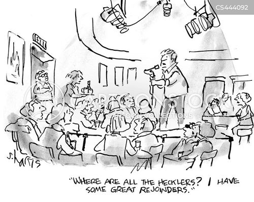 Rejoinder Cartoons and Comics - funny pictures from CartoonStock