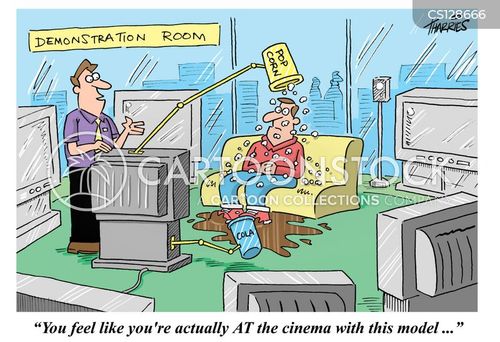Widescreen Television Cartoons and Comics - funny pictures from ...