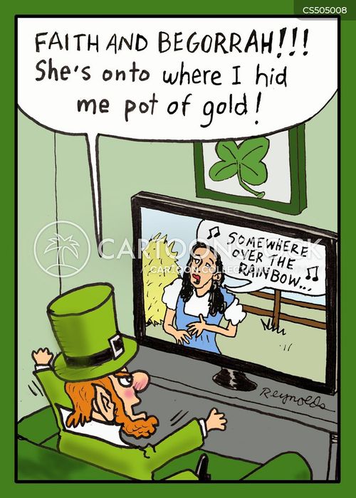 Irish Mythology Cartoons and Comics - funny pictures from CartoonStock