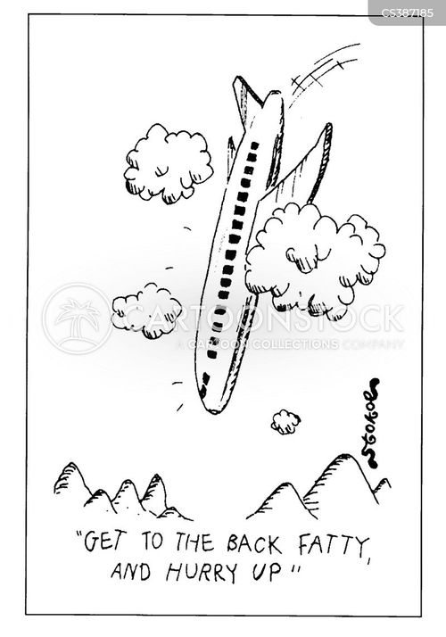 Falling Planes Cartoons and Comics - funny pictures from CartoonStock