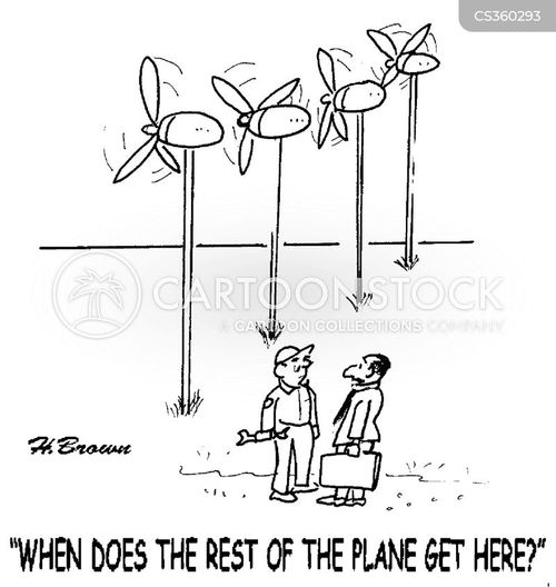 Wind Turbine Cartoons and Comics - funny pictures from CartoonStock