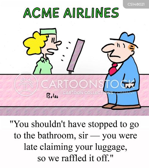 Airline Passengers Cartoons and Comics - funny pictures from CartoonStock