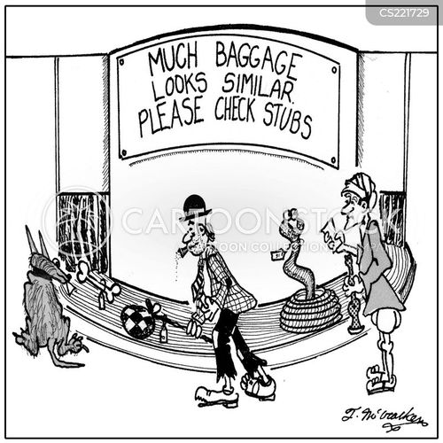 Baggage Reclaim Cartoons and Comics - funny pictures from CartoonStock