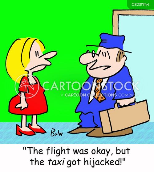 Hijack Cartoons and Comics - funny pictures from CartoonStock