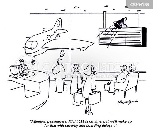 Arrived Cartoons and Comics - funny pictures from CartoonStock