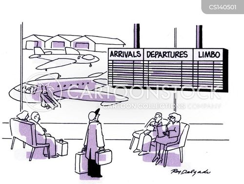 Arrived Cartoons and Comics - funny pictures from CartoonStock