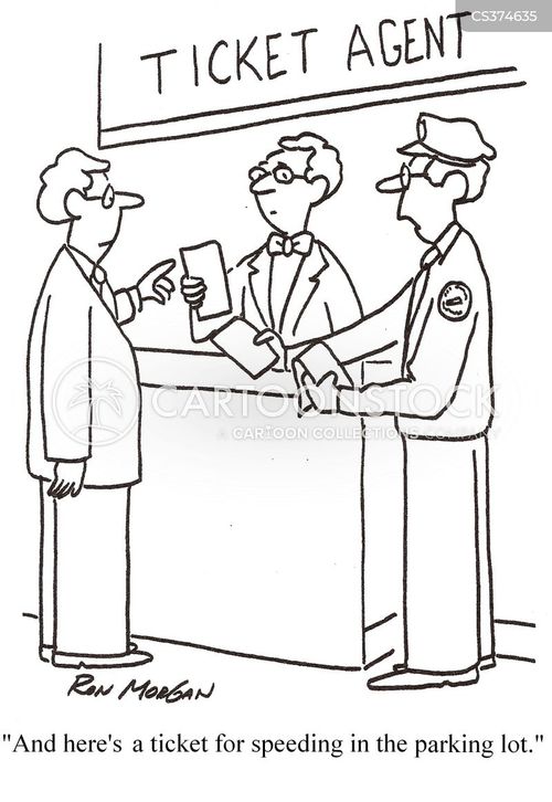 Speeding Ticket Cartoons and Comics - funny pictures from CartoonStock
