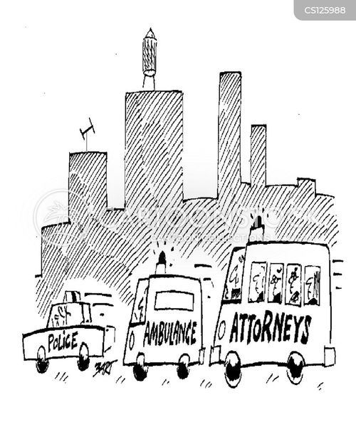 Ambulance Chasing Cartoons and Comics - funny pictures from CartoonStock
