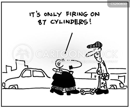 Cylinder Cartoons and Comics - funny pictures from CartoonStock