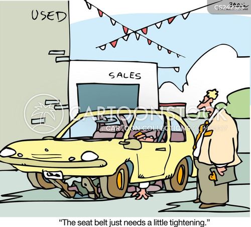 Seatbelt Safety Cartoons and Comics - funny pictures from CartoonStock