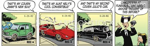 Hearse Cartoons and Comics - funny pictures from CartoonStock