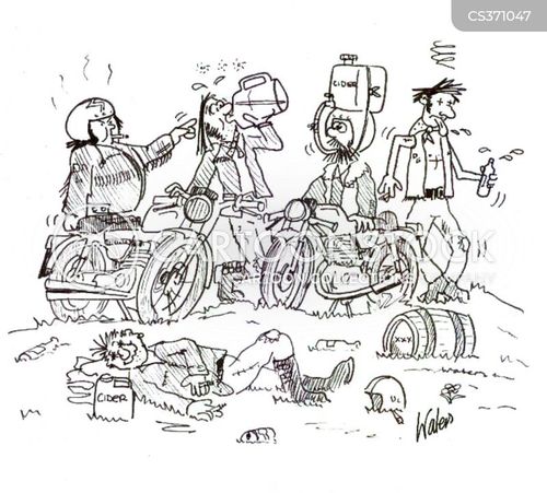 Biker Cartoons and Comics - funny pictures from CartoonStock