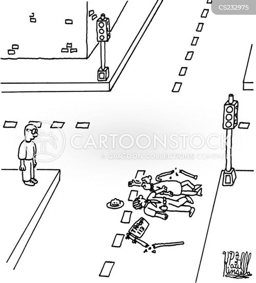 Runs Over Cartoons and Comics - funny pictures from CartoonStock