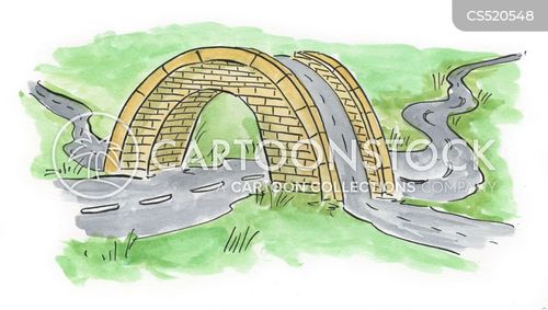 Railway Bridges Cartoons and Comics - funny pictures from CartoonStock