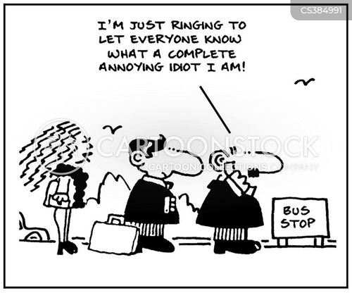 Loud Conversations Cartoons and Comics - funny pictures from CartoonStock